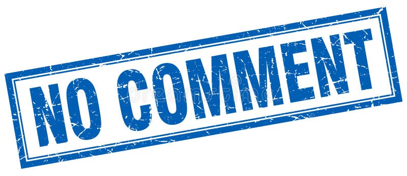 No comment stamp stock vector. Illustration of banner - 125009456