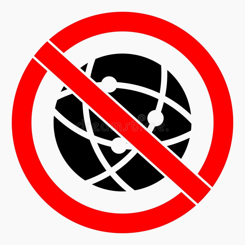 No connection stock vector. Illustration of censorship - 272690637