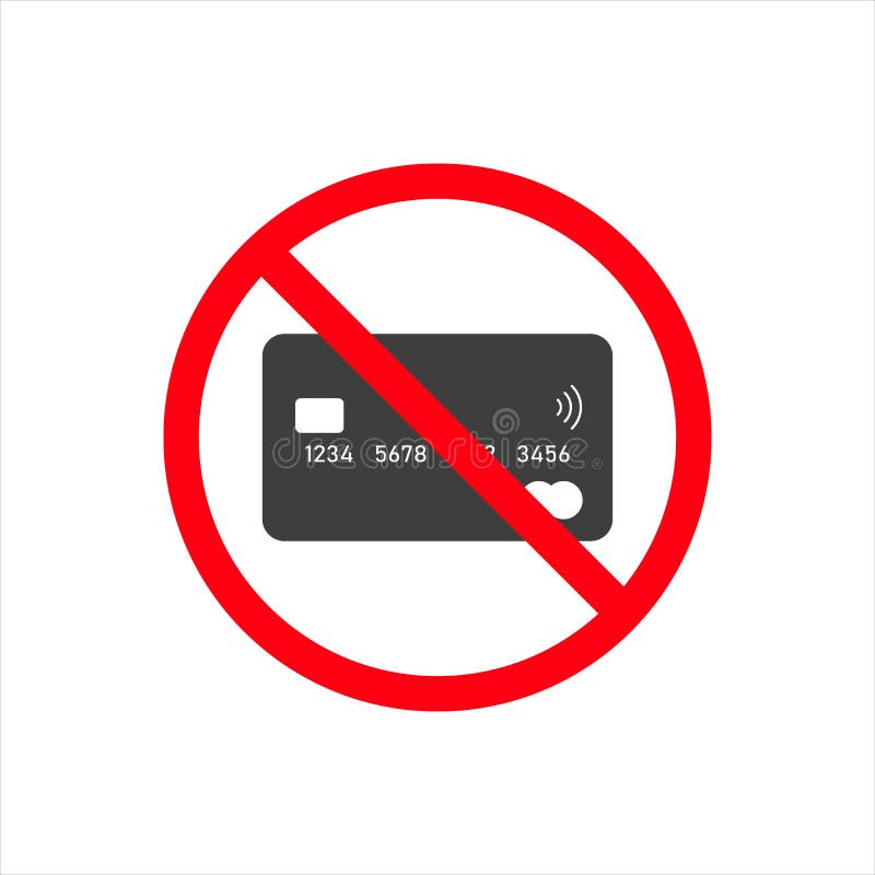 Prohibition Sign Credit Card Stock Illustrations – 409 Prohibition Sign ...