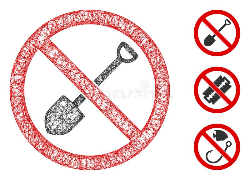 No Digging Icon Stock Illustrations – 128 No Digging Icon Stock ...