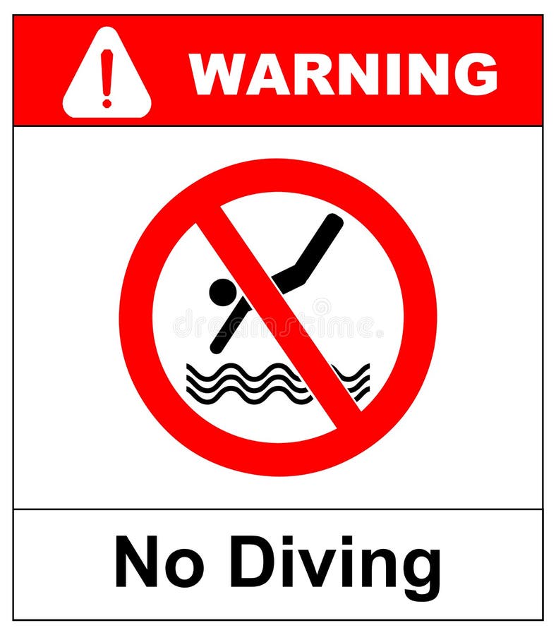 No Diving Icon Stock Illustrations – 351 No Diving Icon Stock ...