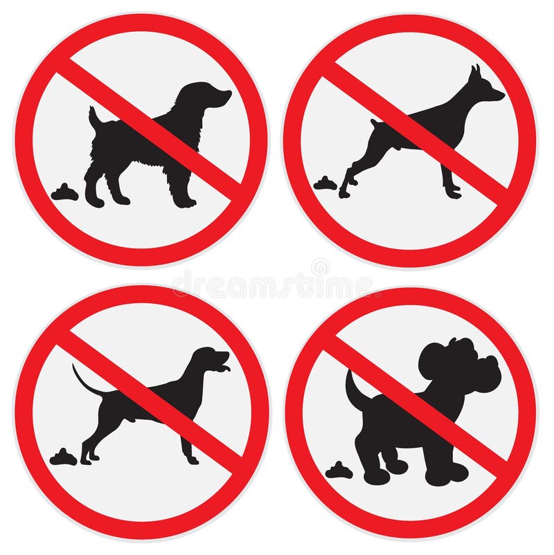 No dog poop sign stock vector. Illustration of animal - 63482511 No dog poop sign stock vector. Illustration of animal - 63482511
