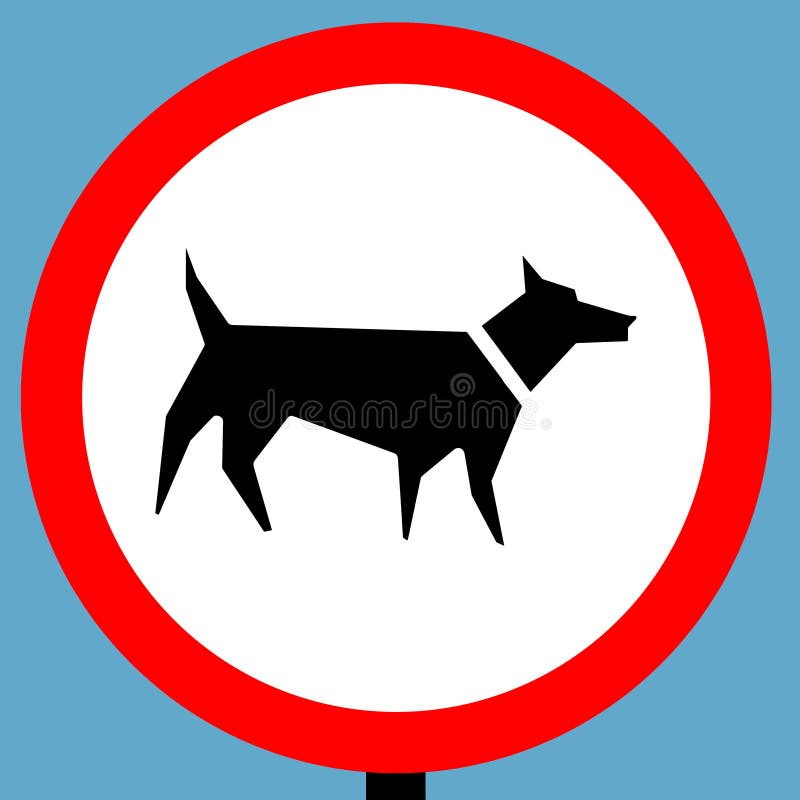 Walking Dog Caution Symbols Stock Illustrations – 13 Walking Dog ...