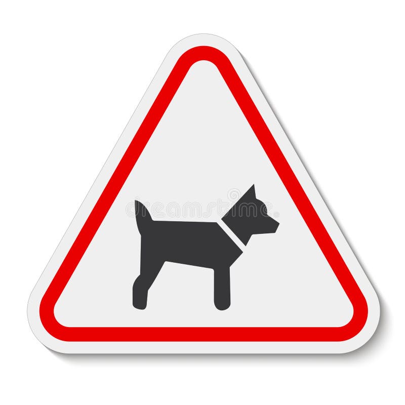 Do not dogs allowed sign stock vector. Illustration of notice - 236530125