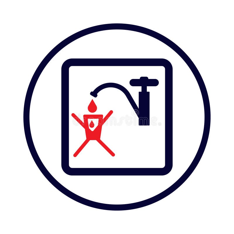 No Tap Water Sign Stock Illustrations – 318 No Tap Water Sign Stock ...