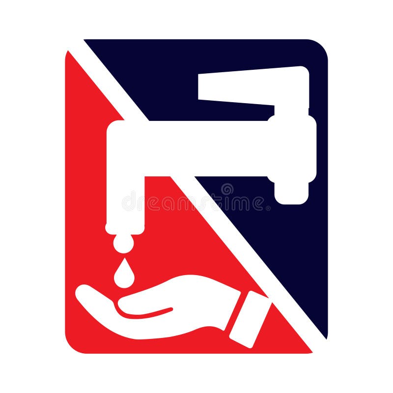 No Drinking Water, Water, Tap, Water Tap, Not Drinking Water Sign Icon ...