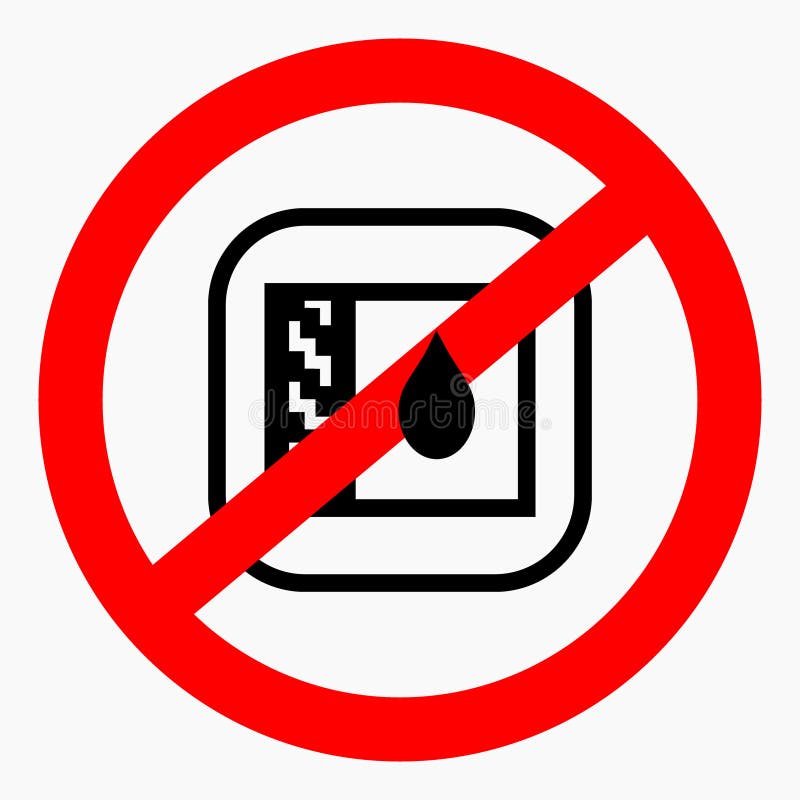 No drop icon stock vector. Illustration of isolated - 271448116