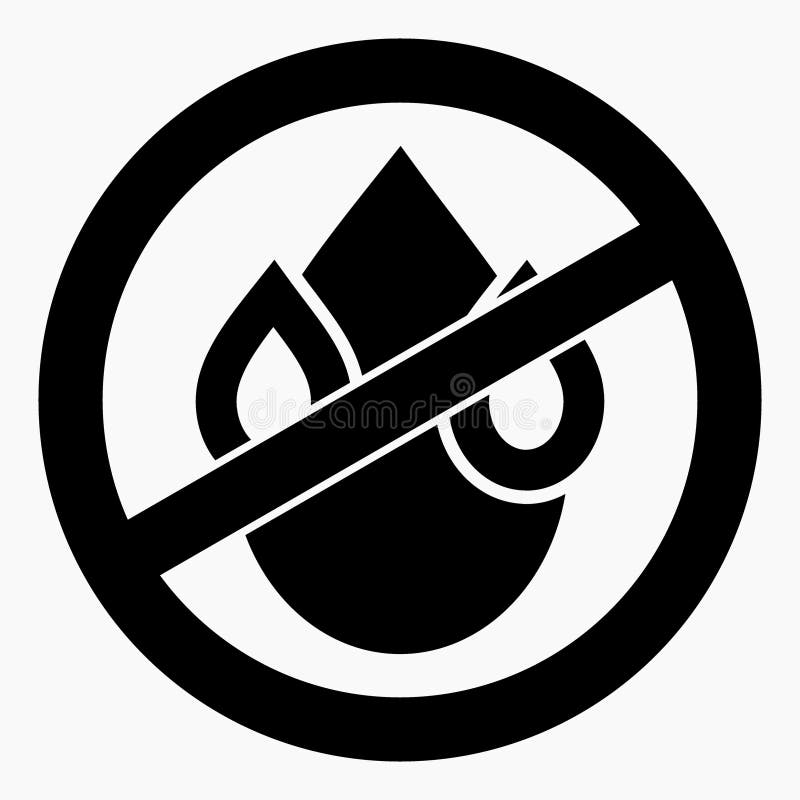 No drop icon stock vector. Illustration of blob, splash - 271448133