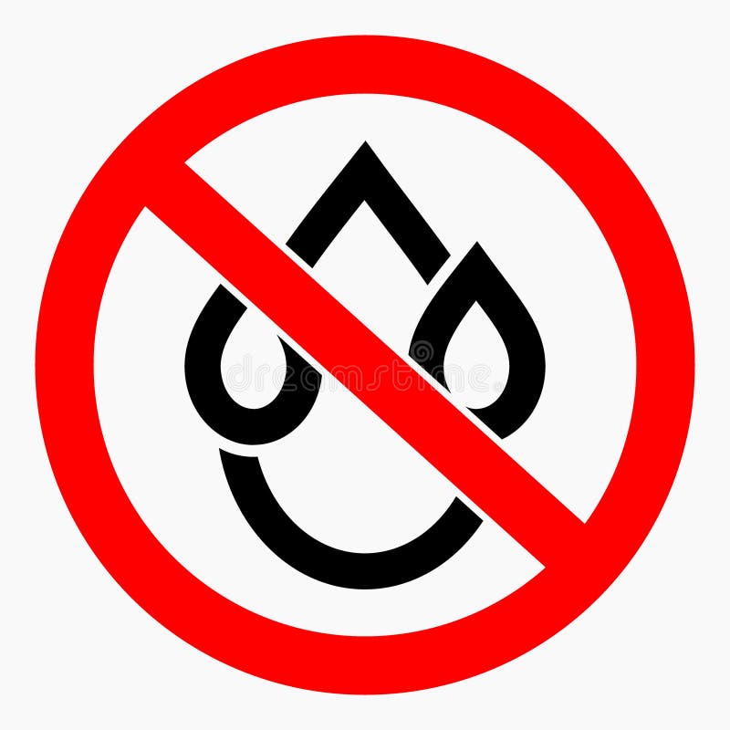 No drop icon stock vector. Illustration of splash, protection - 271448150