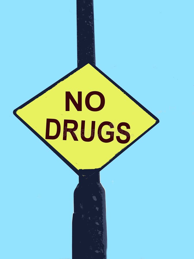 No drugs stock illustration. Illustration of foreboding - 332157717