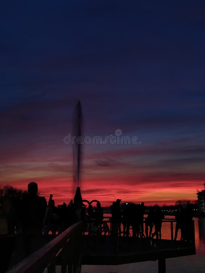 No editing bright sunset stock photo. Image of sunlight - 180206470