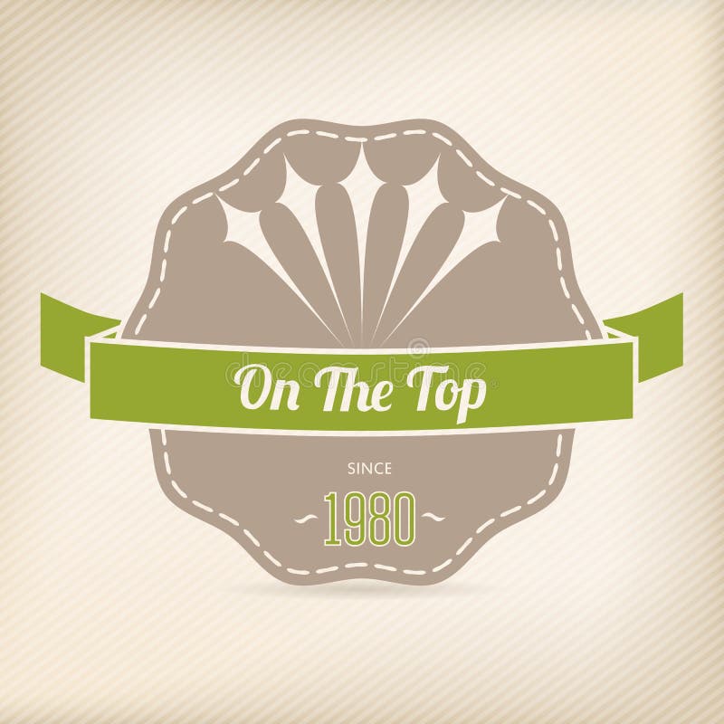 Designs De Insígnias Retro Hipster Ilustração do Vetor - Ilustração de ...