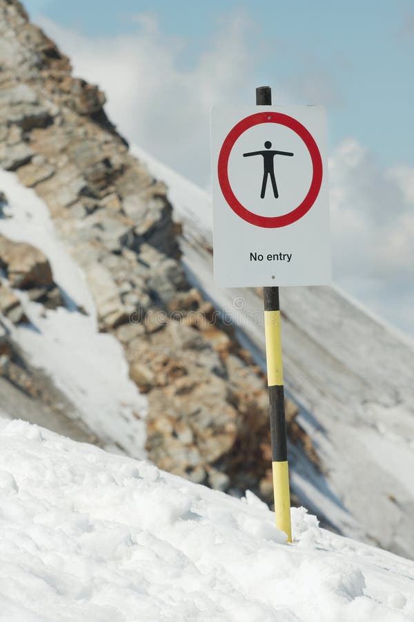 No entry stock photo. Image of fall, place, zone, warn - 11802344