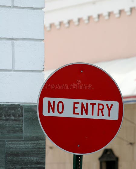 No Entry 2 stock photo. Image of entrance, protect, entry - 2219202