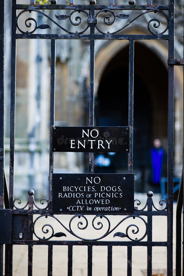 No entry stock image. Image of prominent, entry, words - 35015135