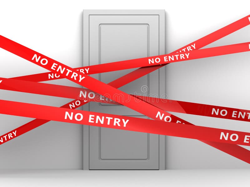 No Entry Tape Stock Illustrations – 103 No Entry Tape Stock ...