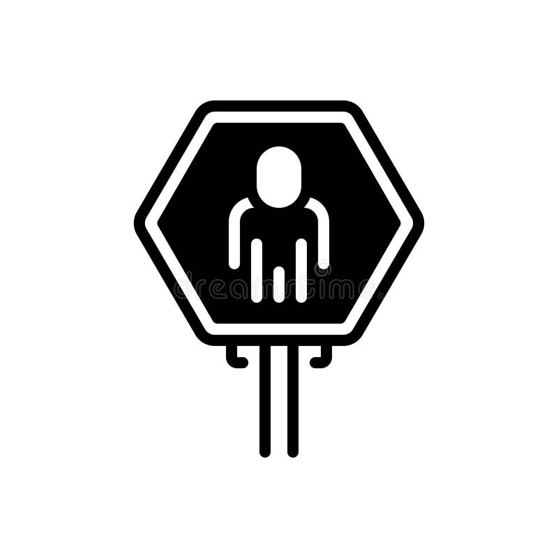 Black Solid Icon for Data Analysis Symbol, Analysis and Research Stock ...