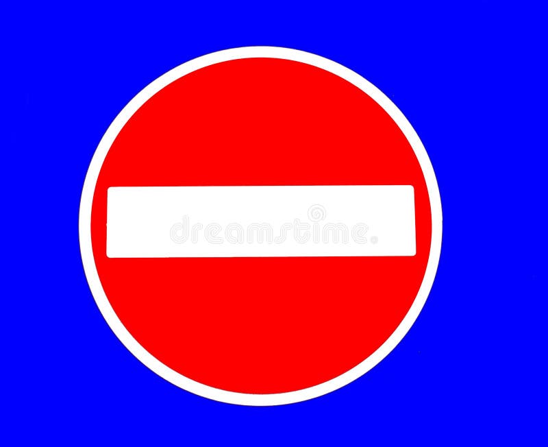 No H.G.V S Sign. No Entry for Heavy Goods Lorries Stock Photo - Image ...