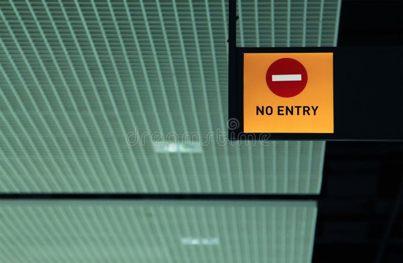 No entry sign stock image. Image of transportation, travel - 43089207