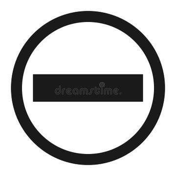 No Entry Sign Line Art Stock Illustrations – 364 No Entry Sign Line Art ...