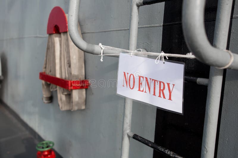 No entry sign stock image. Image of road, sign, thailand - 98802663