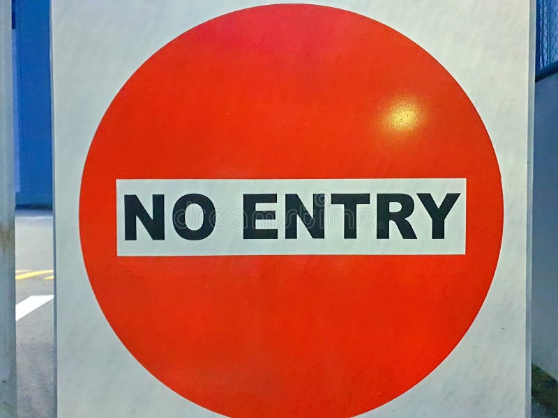 No entry signage stock image. Image of instruction, warning - 358998013
