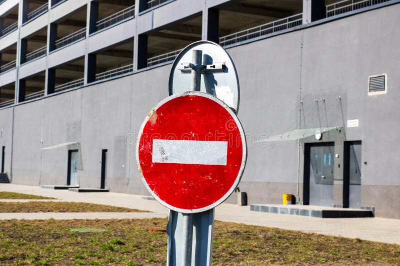 No Entry Sign, a Visual Statement Against the Trends of Modern ...