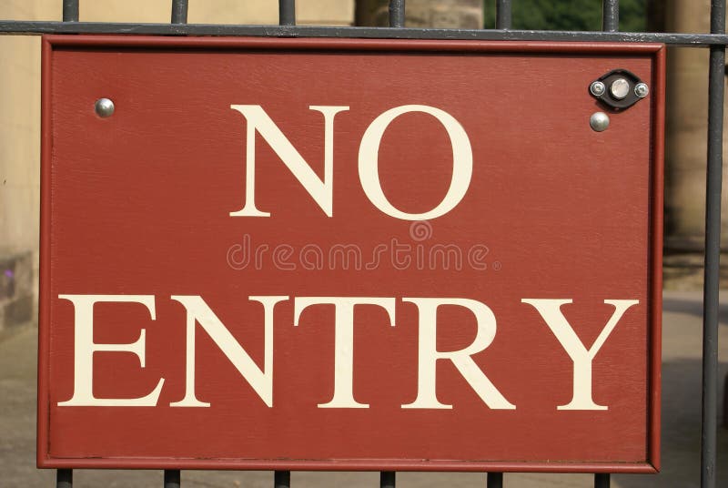 No H.G.V S Sign. No Entry for Heavy Goods Lorries Stock Photo - Image ...