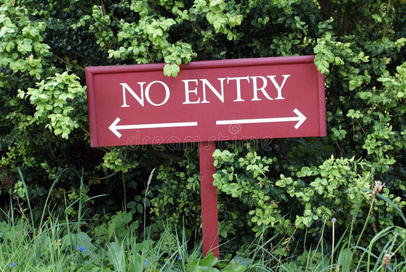 No entry sign stock image. Image of urban, texture, prohibition - 58899443