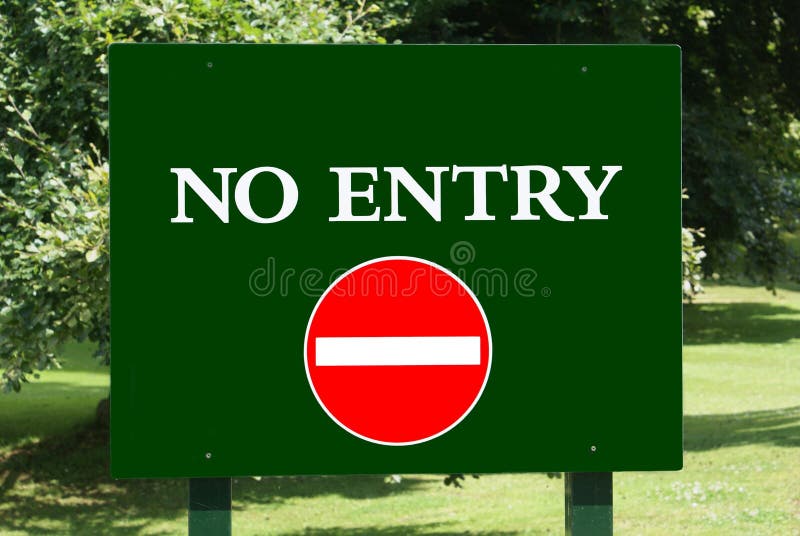 No H.G.V S Sign. No Entry for Heavy Goods Lorries Stock Photo - Image ...