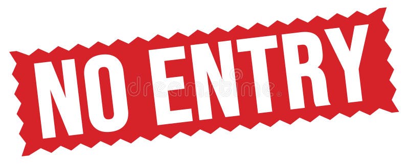 NO ENTRY Text Written on Red Stamp Sign Stock Illustration ... NO ENTRY Text Written on Red Stamp Sign Stock Illustration ...