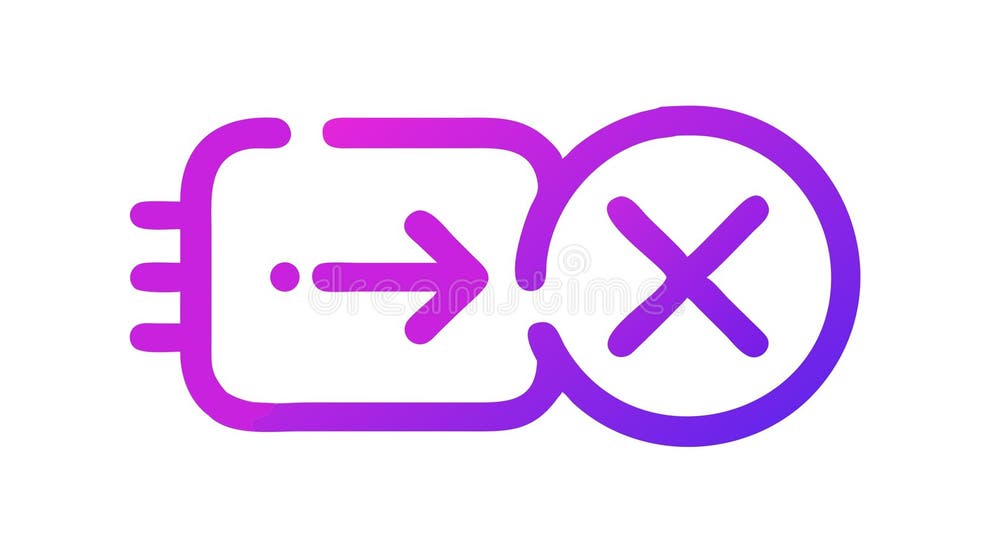 No Exit Blocked Pathway, Restricted Access, Vector Design Generative AI ...