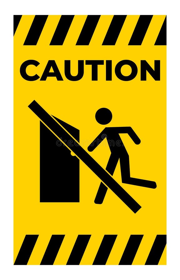 No Exit Sign on White Background Stock Vector - Illustration of prohibited, entrance: 267271827