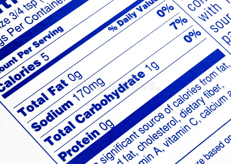 Trans Fat stock image. Image of nutrition, information - 35126693