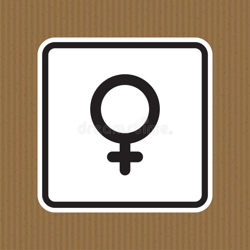 No Female Symbol Sing Isolate on White Background,Vector Illustration ...