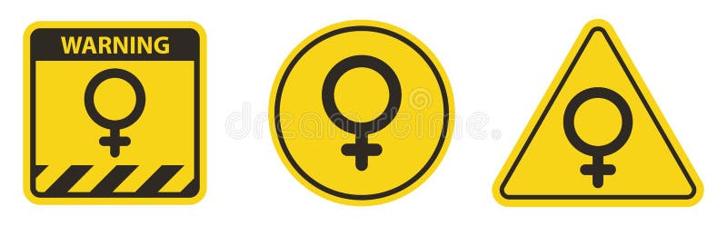No Female Symbol Sing Isolate on White Background,Vector Illustration ...
