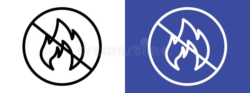 No Fire Sign Stock Illustrations – 7,185 No Fire Sign Stock ...