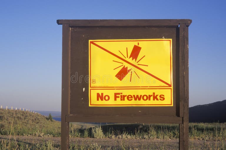 No fireworks sign stock image. Image of warnings, communications - 26285223