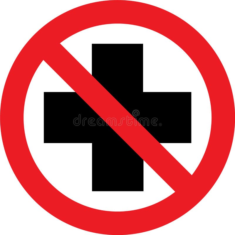 No first aid sign stock illustration. Illustration of available - 86517204