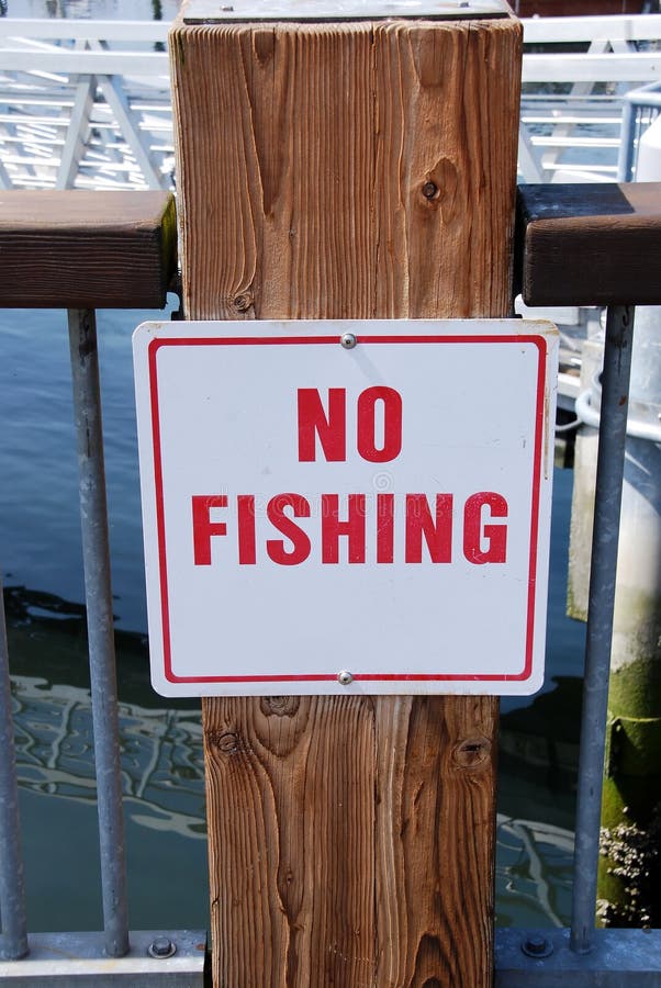 No Fishing stock image. Image of information, directional - 5753351