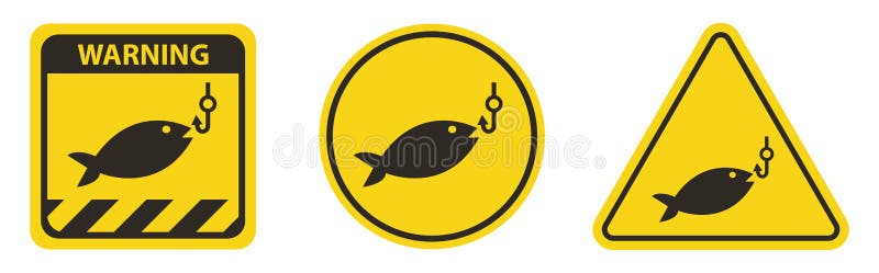 No Fishing Symbol Sign Isolate on White Background,Vector Illustration ...