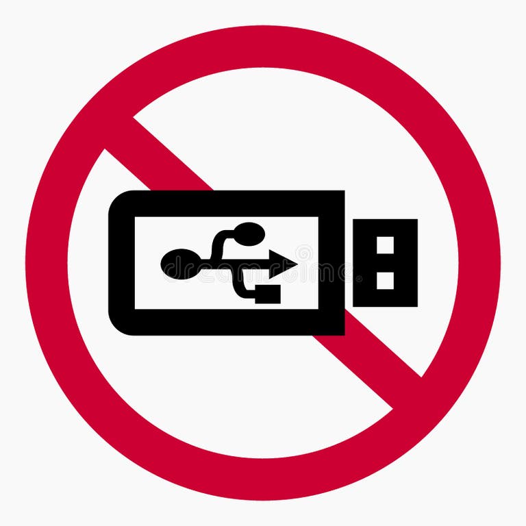 No flash drive stock vector. Illustration of universal - 260450933