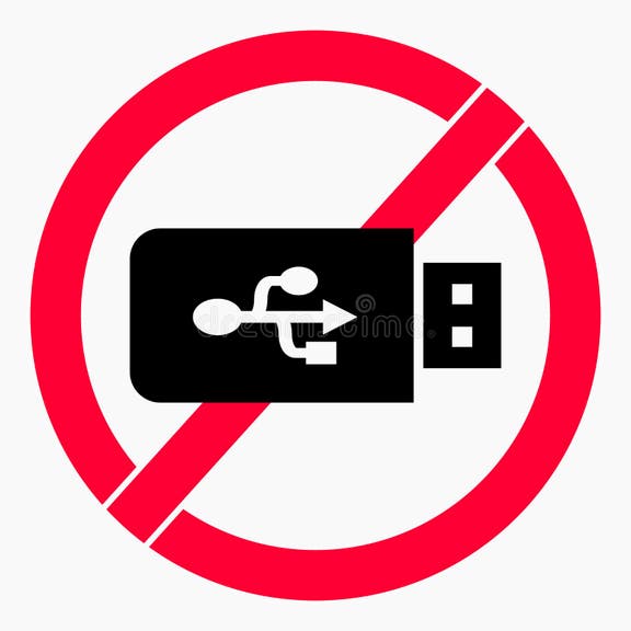 No flash drive stock vector. Illustration of information - 260450954