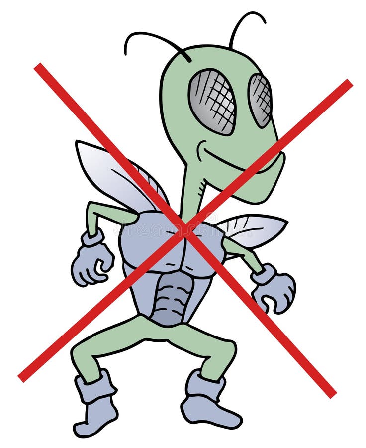 No fly stock vector. Illustration of drawing, puppet - 32279280