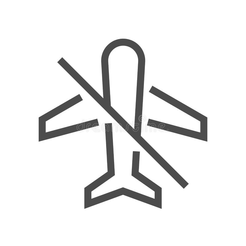 No fly icon stock vector. Illustration of medicine, bacterium - 170782197