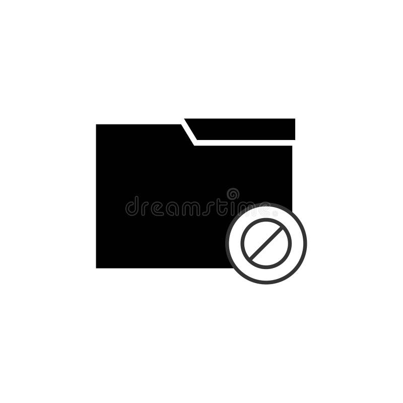 No Folder Vector Design Template Illustration Stock Vector ...