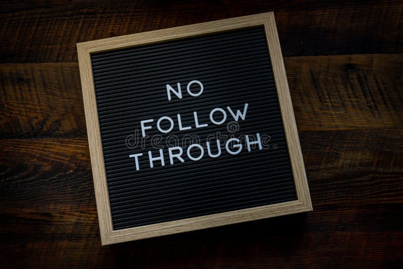 No Follow through stock image. Image of space, spelling - 201947861