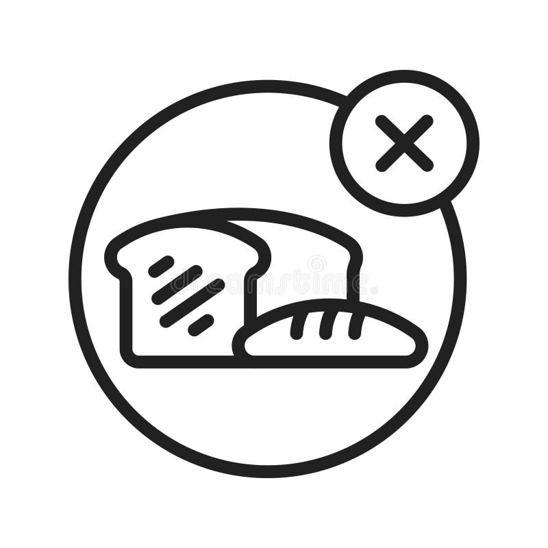 No Food icon vector image. stock vector. Illustration of symbol - 278316732