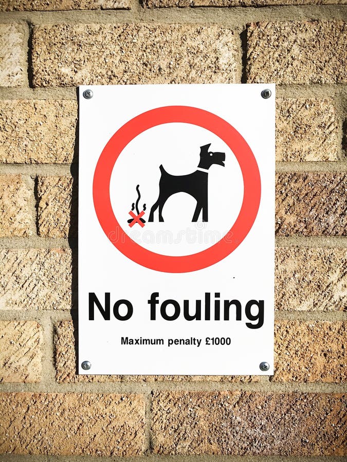 Dog Fouling Notice Sign Prohibited Stock Image - Image of environmental ... Dog Fouling Notice Sign Prohibited Stock Image - Image of environmental ...