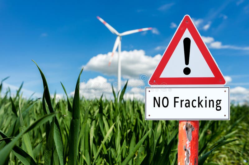 NO Fracking sign stock photo. Image of marker, warning - 193698224
